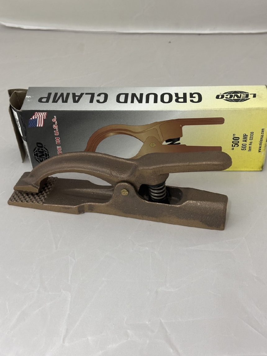 กาวน์แคมป์ LENCO # 500 GROUND CLAMP - สตาร์เนชั่น จำหน่าย ลวดเชื่อม ...